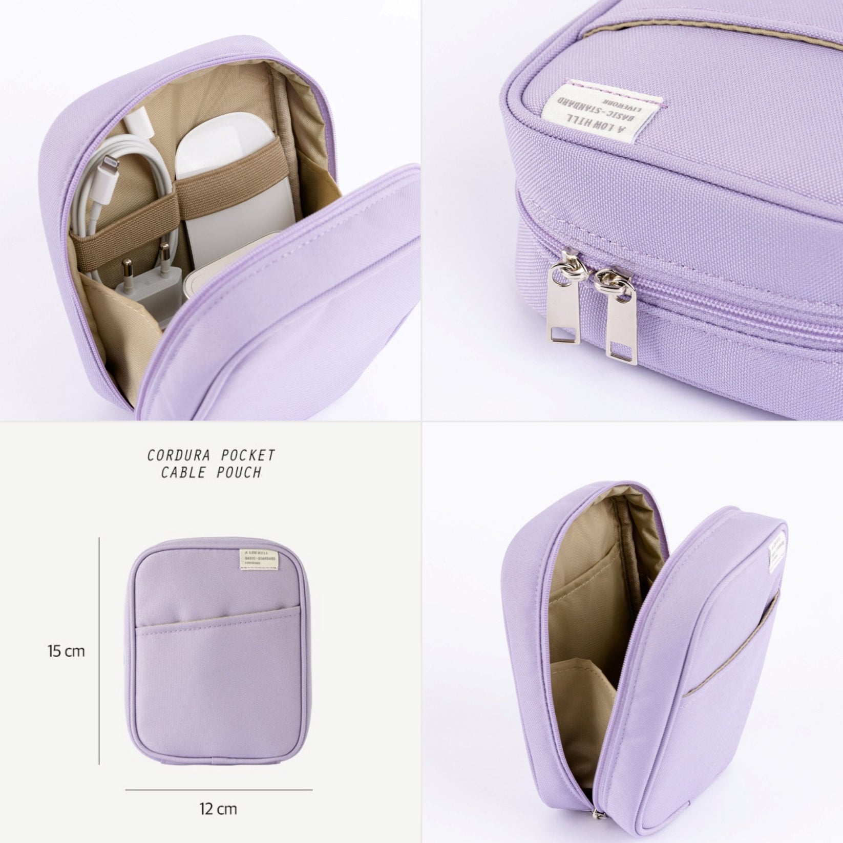 Durable Multi Cable Pouch | Compact CORDURA Travel Organizer ...