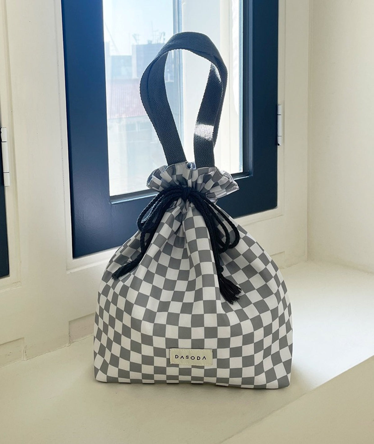 Checkerboard Lunch Tote Bag – Insulated & Durable Meal Carrier ...