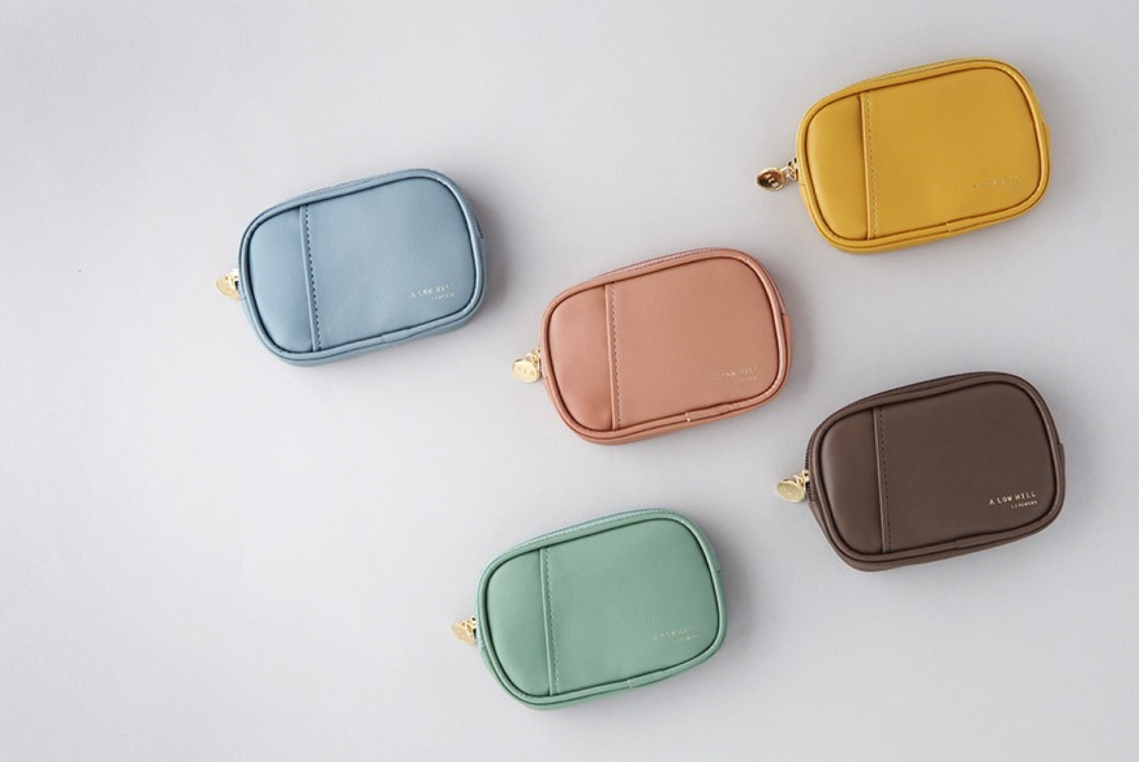 Compact PU Color Pouch – ZoocomingTree