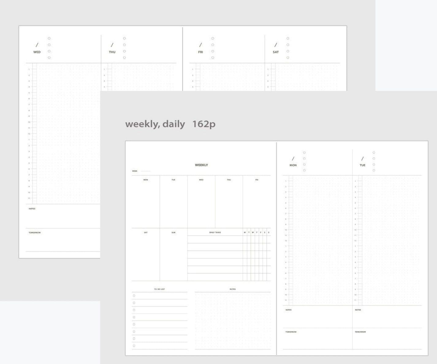 Comfy 6-Month Planner | Vintage Half-Year Organizer Notebook ...
