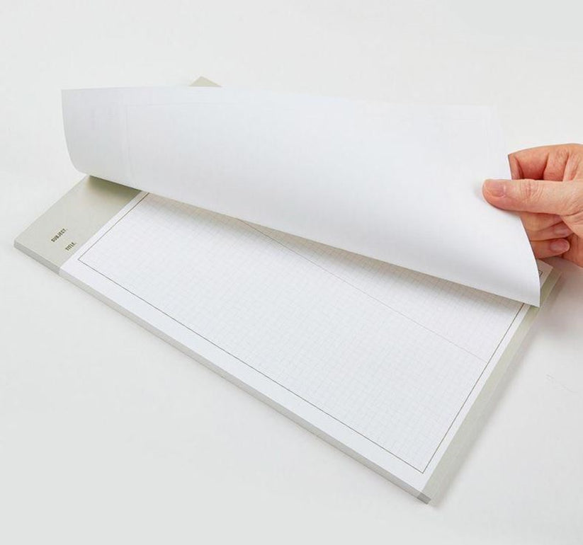 B5 Pastel Color Note Pad | Minimalist Desk Stationery Essentials ...